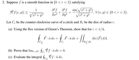Solved Suppose F Is A Smooth Function In Chegg