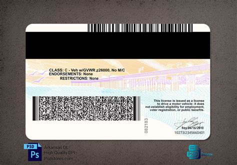 California Driver License Template V2 Psd Stores