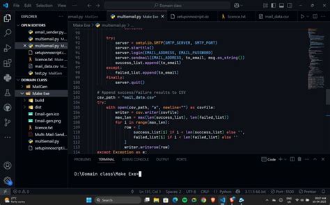 Python Tkinter Smtp Emailautomation Smtplib Desktopapplication Biswabhusan Sahoo
