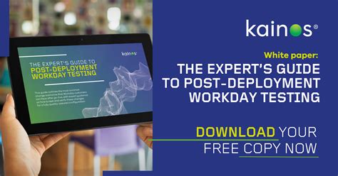 The Expert S Guide To Post Deployment Workday Testing