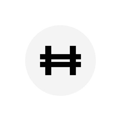 Hashflow Hft Icon Isolated On White Background 14295191 Vector Art At