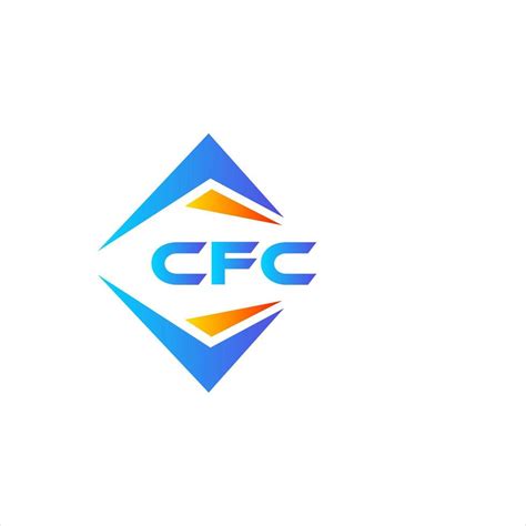 Cfc Abstract Technology Logo Design On White Background Cfc Creative Initials Letter Logo