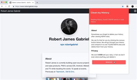 This Chrome Extension Will Wipe Out All Those NSFW Sites You Visited