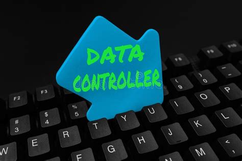conceptual display data controller business concept person who