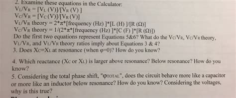 solved examine these equations in the calculator v l v r