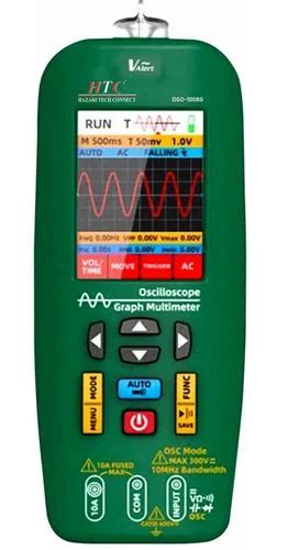 Htc Instruments Dso 1008s Smart Oscilloscope For Industrial 10 Mhz At