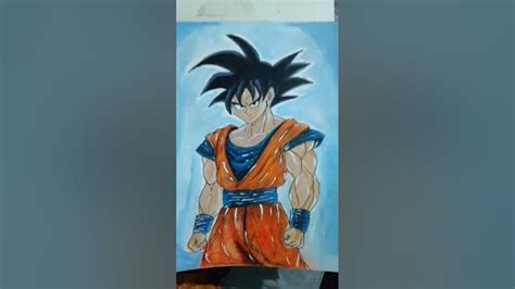 Goku 🎨🖌️🤩😍😁goku Drawing Anime Youtube