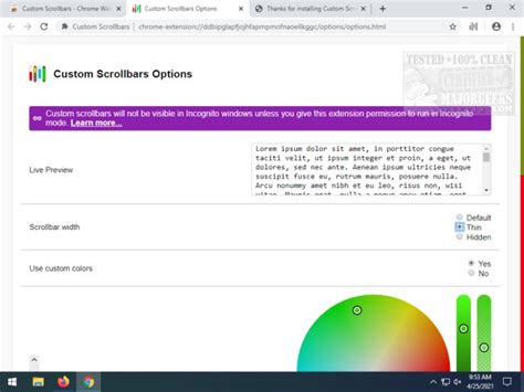 Custom Scrollbars For Chrome Firefox And Edge