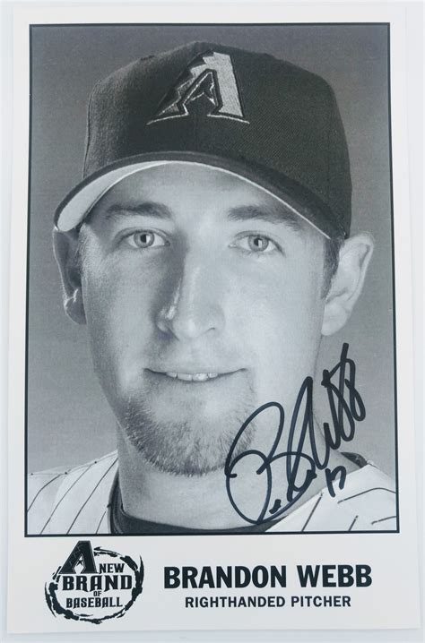 Arizona Diamondbacks Brandon Webb Autographed Photo