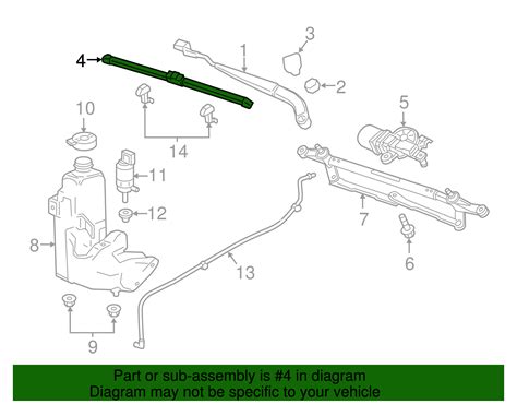 2018 2025 Gm Wiper Blade Passenger Side Rh 84225696