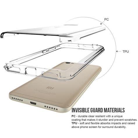 Transparent Xiaomi Redmi Note 5A Case Armour Phone Shell