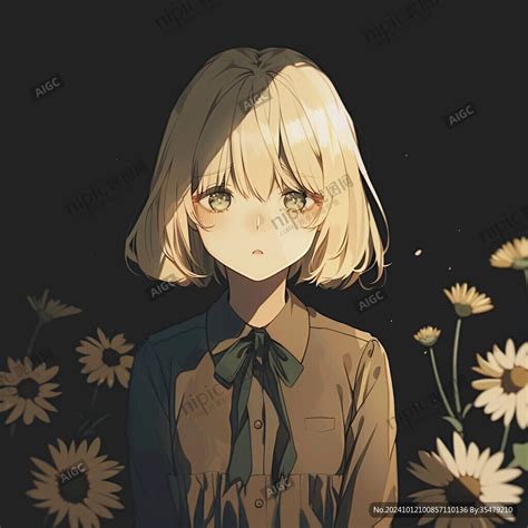 Ai创作图板绘少女 板绘少女插画 蒲公英的约定女孩插图 插画少女 厚涂少女 少女头像插画 动漫女孩插画 少女插画插图 菊花拟人 日系少女插画 插画少女头像 日韩厚涂 向日葵花丛中的少女 人物