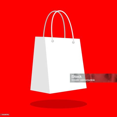 부동 쇼핑 백 종이 가방 3 차원 일반 복사 공간 플랫 스타일 일러스트 0명에 대한 스톡 벡터 아트 및 기타 이미지 0명 가방 공란 Istock