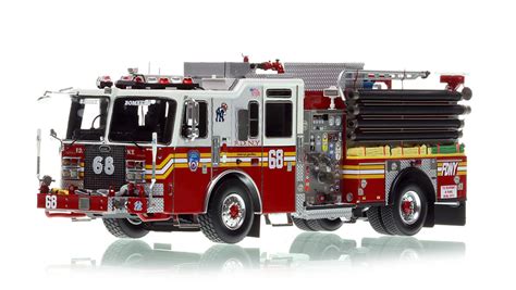 Fire Replicas Fdny 2016 Kme Severe Service Engine 68 Bronx Scale Model