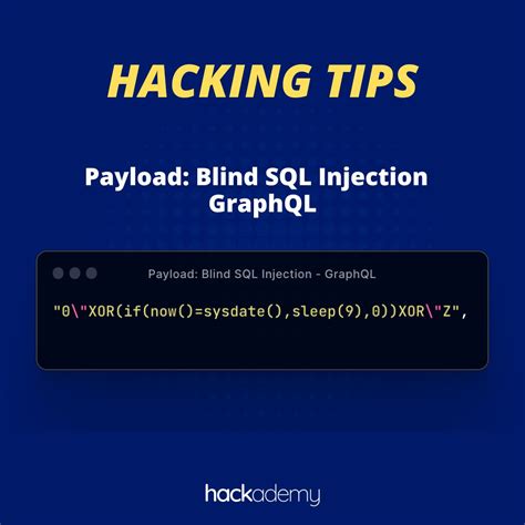 Hacking Tips Blind Sql Injection Hackademy