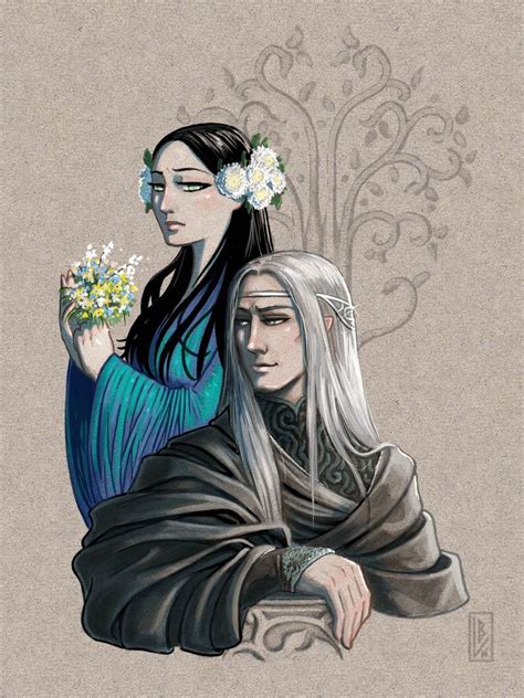 Melian Et Thingol By Elseneur Thingol And Melian