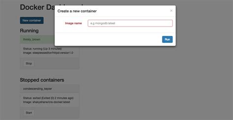 GitHub Sleeplesseditor DockerDashboard A Docker Dashboard Built With React TypeScript And