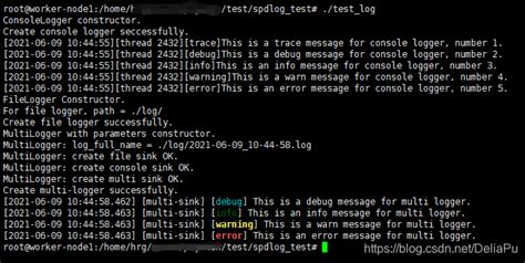 基于spdlog实现日志控制台输出、文件输出或控制台文件同时输出spdlog 实现程一个log的 Csdn博客