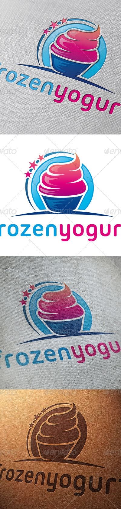 Frozen Yogurt Logo Template Logo Templates Graphicriver