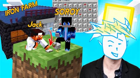 The Minecraft One Block Challenge Overcoming Obstacles Youtube