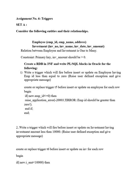 Trigger Pdf Databases Data Management Software