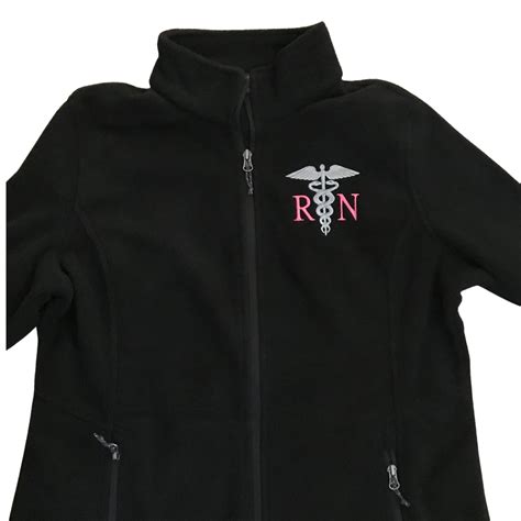 Personalized Caduceus Rn Jacket Bsn Jacket Ma Jacket Etsy