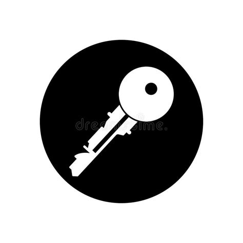 Key Icon Vector Lock Iluustartion Sign Closed Symbol Or Logo Stock