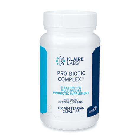 Pro Biotic Complex 100 Capsules Klaire Labs Welzo Welzo