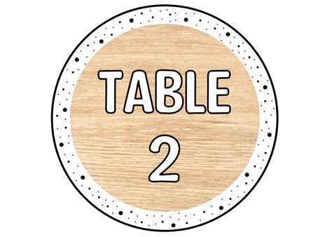 Classroom Table Numbers Printable Table Numbers Round Table Numbers Boho Neutral Colors Table