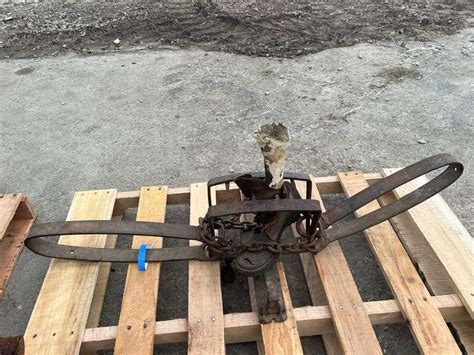 Bear Trap With Boot And Leg Aumann Auctions Inc