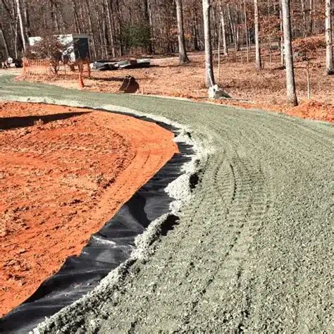 Woven Geotextile Fabric For Gravel Driveway And Landscape