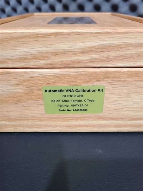 National Instruments Automatic Vna Calibration Kit 70khz 9ghz 2 Port Ebay