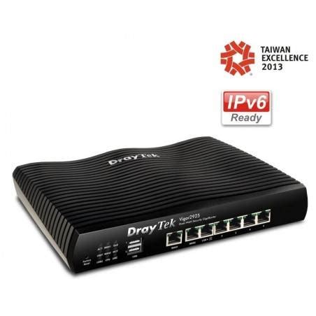 DrayTek Vigor2925 Dual WAN Load balance VPN Router รวม Internet 2 ค