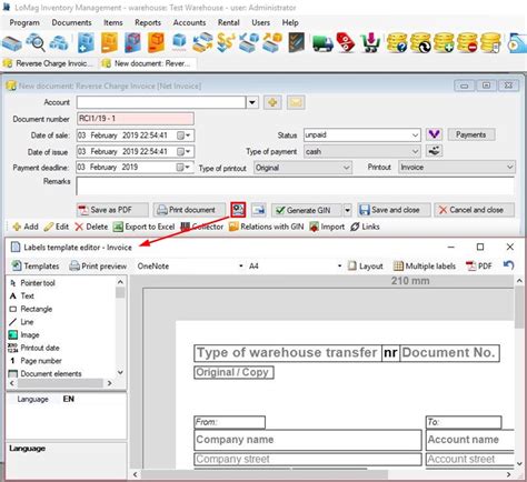 Reverse Charge Invoice Instruction Manual