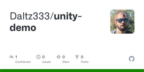 Github Daltz333unity Demo