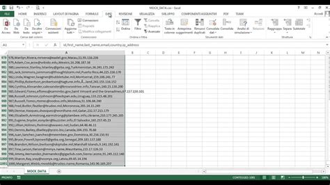 Come Leggere Un File Csv Se Excel Non Riconosce Il Delimitatore Youtube