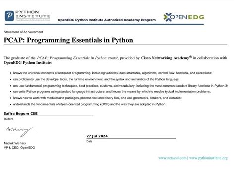 Safira Begum A On Linkedin Certification