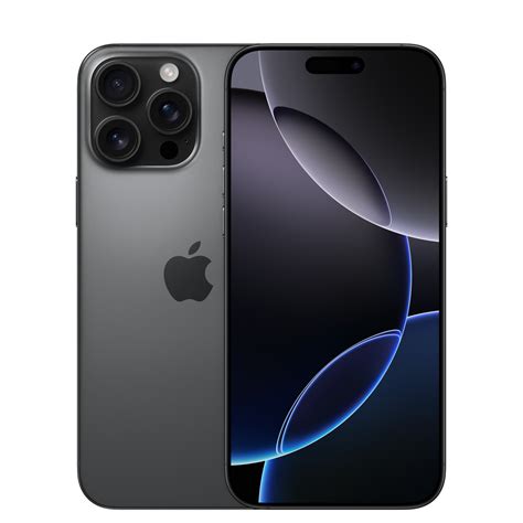 Iphone 16 Pro Max 256gb Ricondizionato Titanio Nero Senza Sim