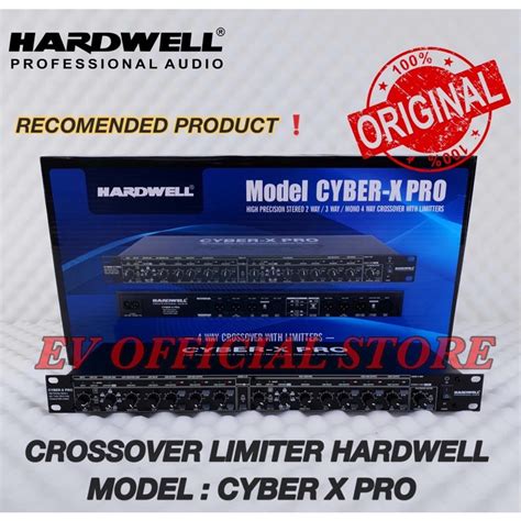 Jual Crossover Limiter Hardwell Cyber X Pro Original Crossover 2 3 4