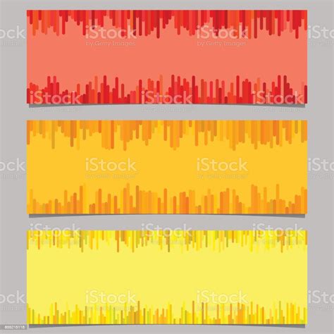 색상 배너 서식 파일 디자인 세트수직 라인에서 수평 벡터 그래픽 0명에 대한 스톡 벡터 아트 및 기타 이미지 0명 기하 기하 도형 Istock