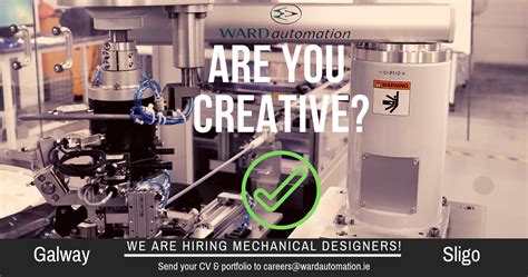 Ward Automation New Design Roles All Levels Galway