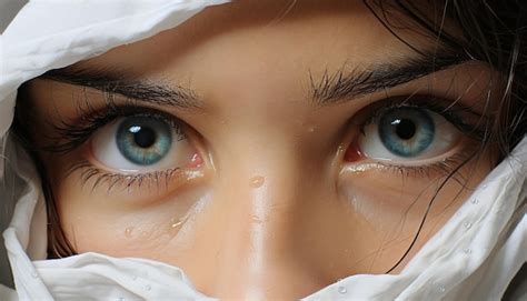 Free Photo The Innocent Beauty Of A Young Woman Smiling Blue Eyes