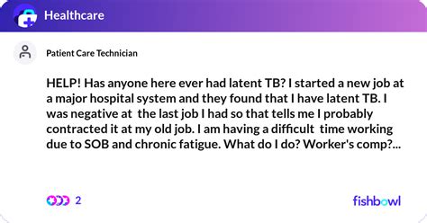 Help Has Anyone Here Ever Had Latent Tb I Starte Fishbowl