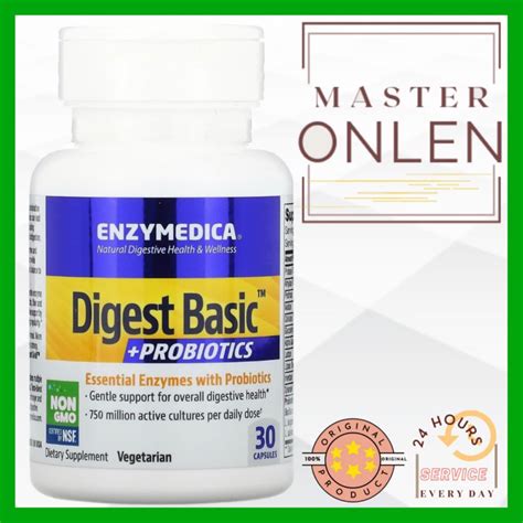 Jual Enzymedica Digest Basic Probiotic 30 Capsules Usa Shopee Indonesia