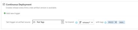 azure devops vsts continuous delivery release trigger not working