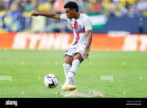 Alex Balde Of Fc Barcelona During The La Liga Match Between Cadiz Cf And Fc Barcelona Played At