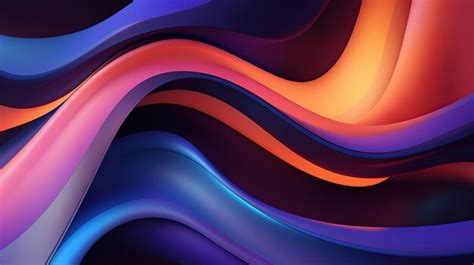 A Geometric Background With Intersecting Curves Forming A Dynamic Composition Premium Ai