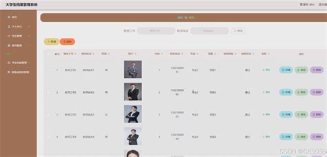 Springboot计算机毕业设计大学生档案管理系统：数据库、调试部署、开发环境 Csdn博客