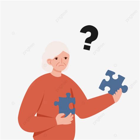 치매노인 돌보기 알츠하이머 병 노년 병 알츠하이머의 날 Png 일러스트 및 Psd 이미지 무료 다운로드 Pngtree