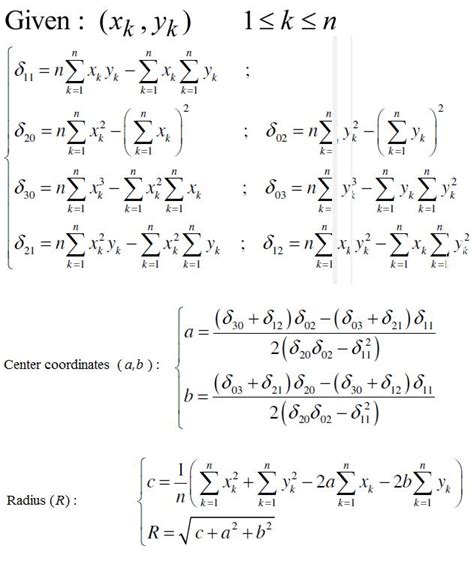 Geometry Calculating Centre Of Rotation Given Point Coordinates At Different Positions